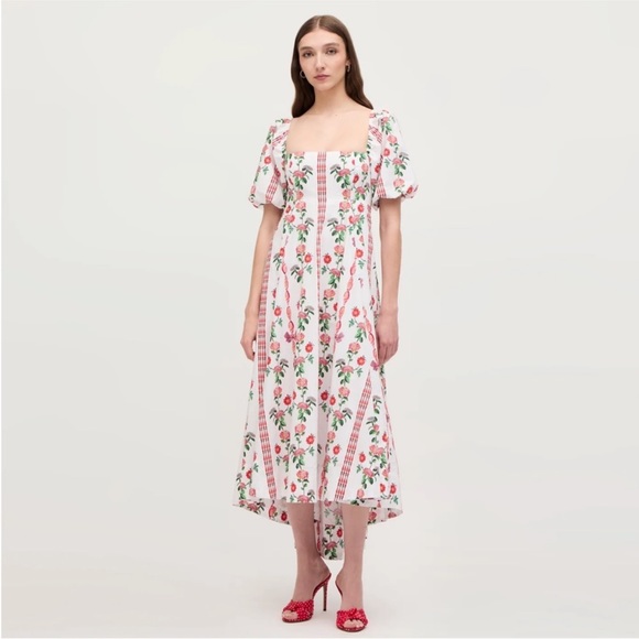 Hill House | Dresses | Hill House The Matilda Dress In Red Shellvine ...
